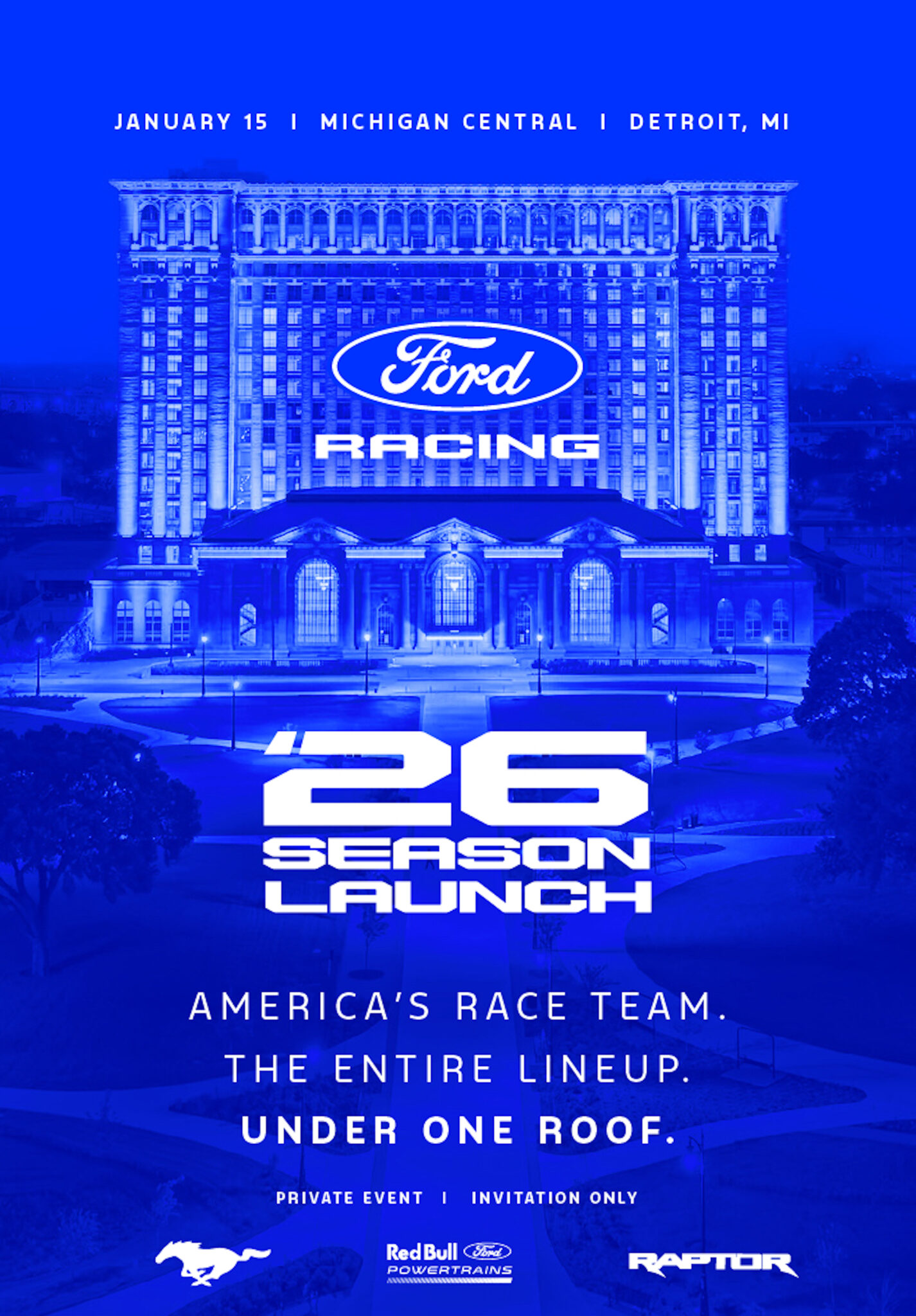 Ford Racing’s ’26 Season Launch Includes A Production-Car Tease