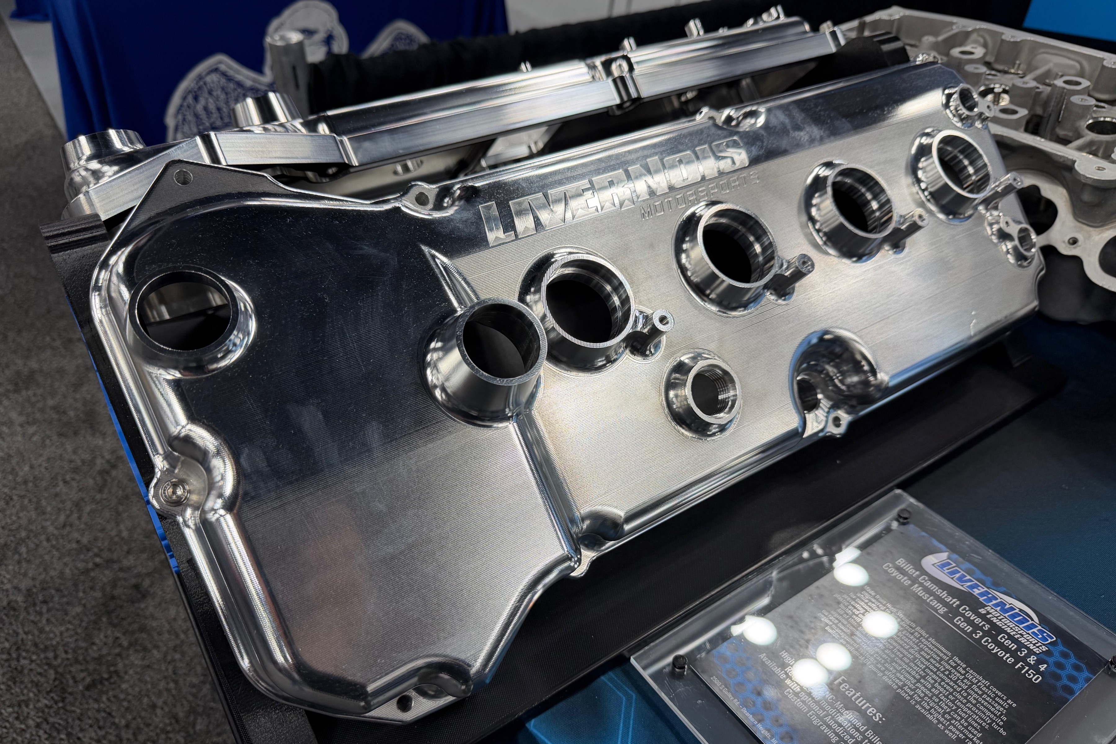 Livernois Billet Coyote Cam Covers Are Strong & Striking