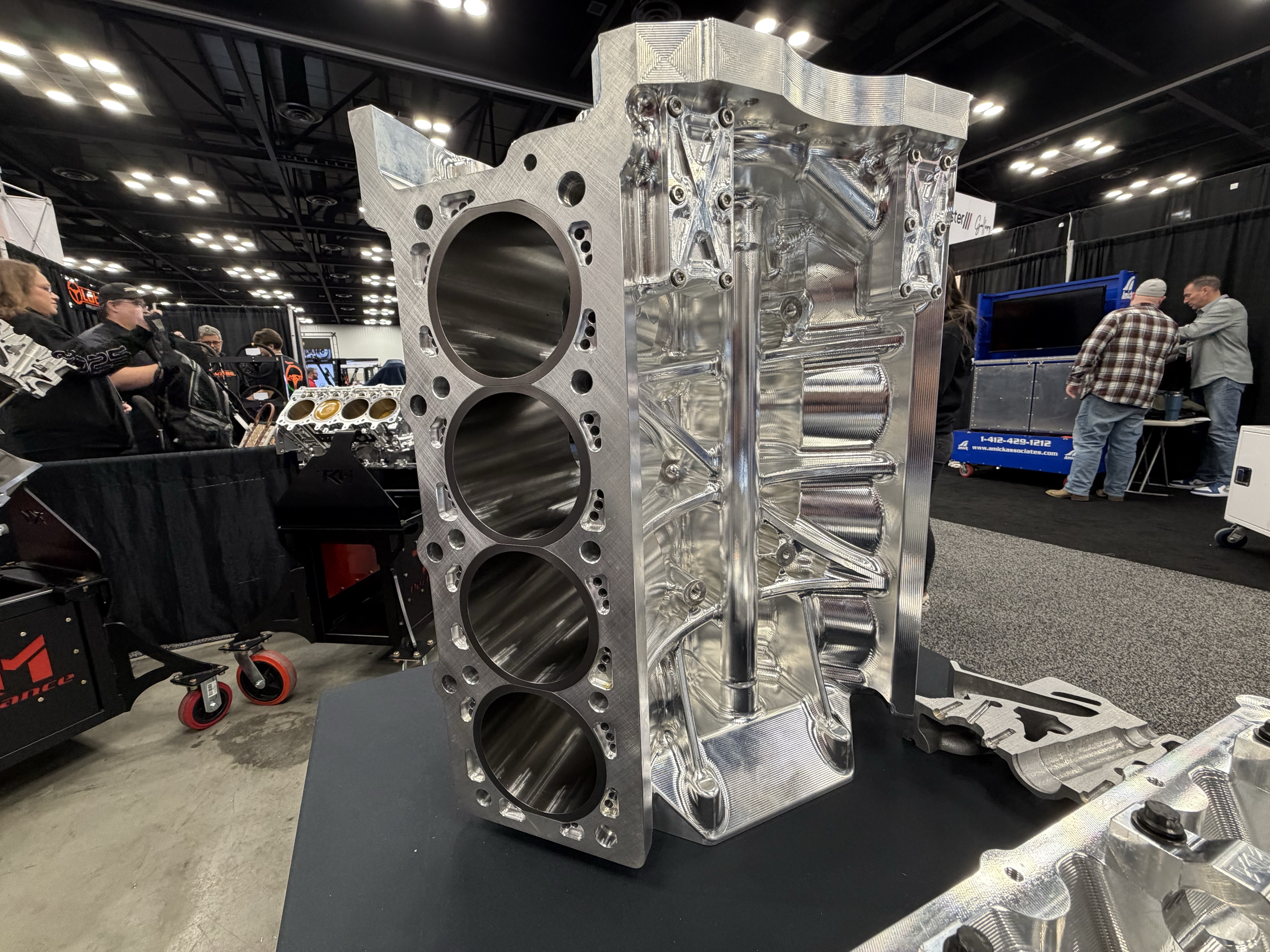 Billet Aluminum Trinity Block | Lightning Rodder