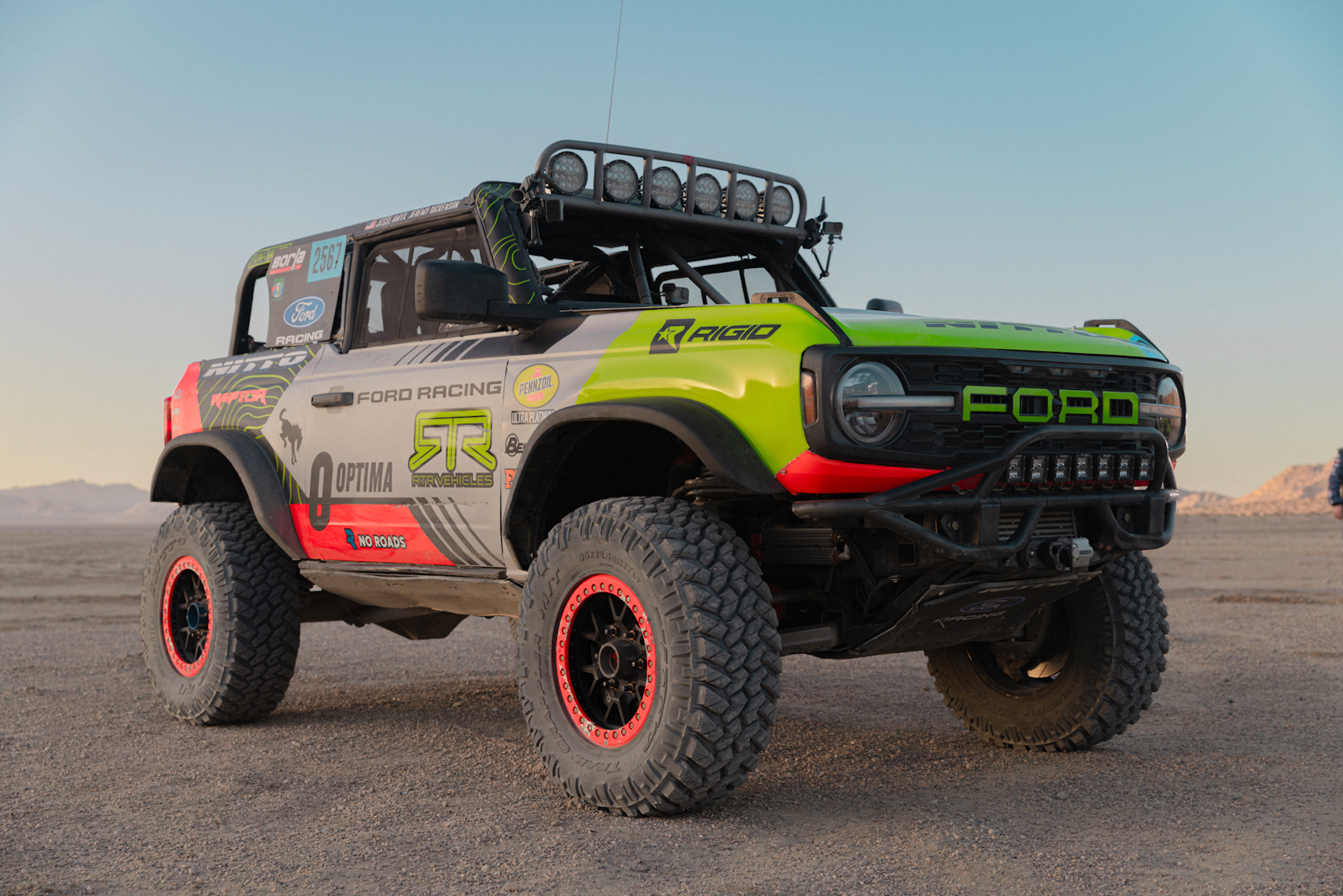 Ford Racing’s Bronco Raptors Seek Fifth King of the Hammers Win