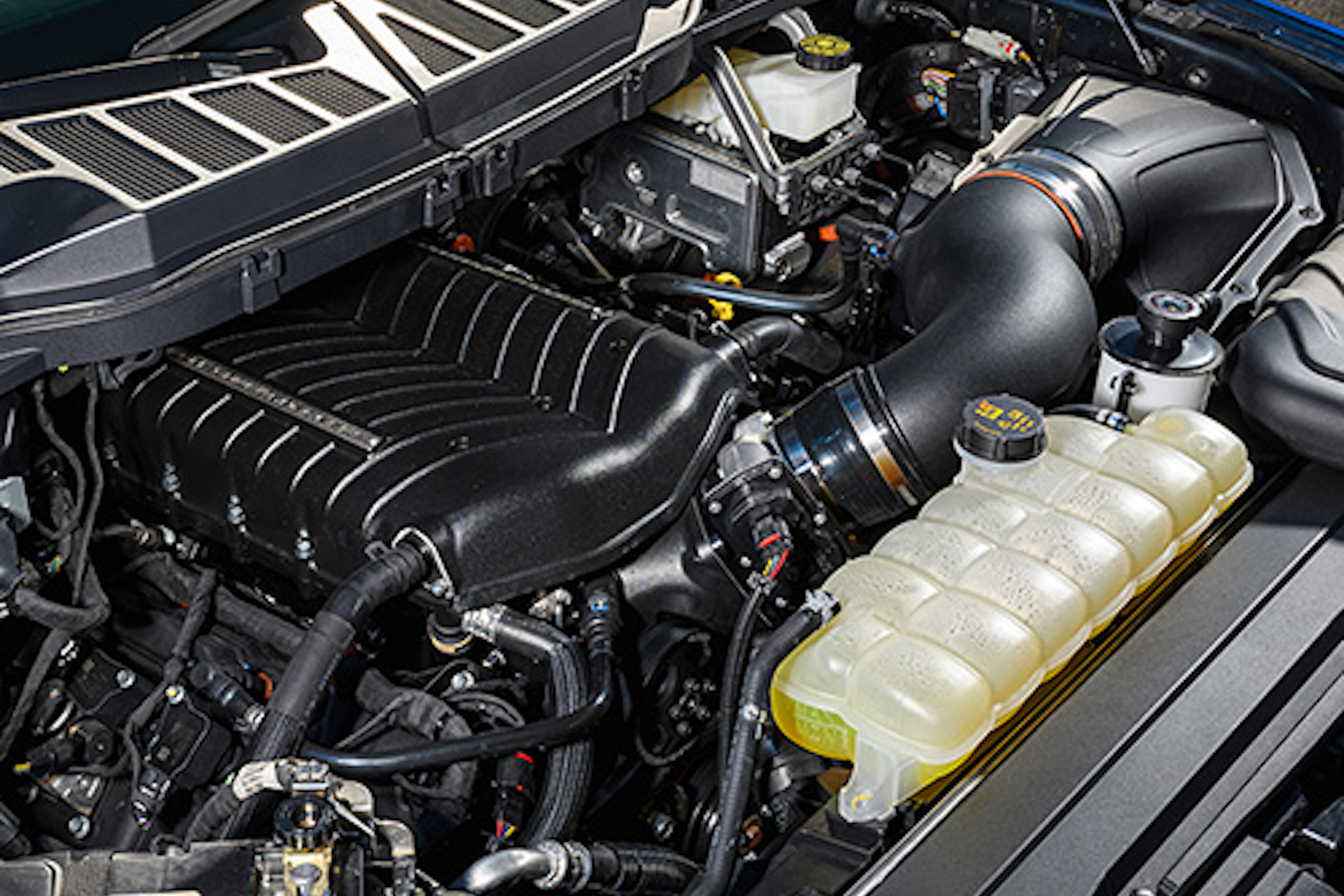 Ford Boosts ’26 F-150 & Mustang V8s With Turnkey Blower Kits